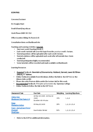 高达教育【ECON 7002】学霸资料 - 高达教育【ECON 7002】学霸资料 - According to the cost ...