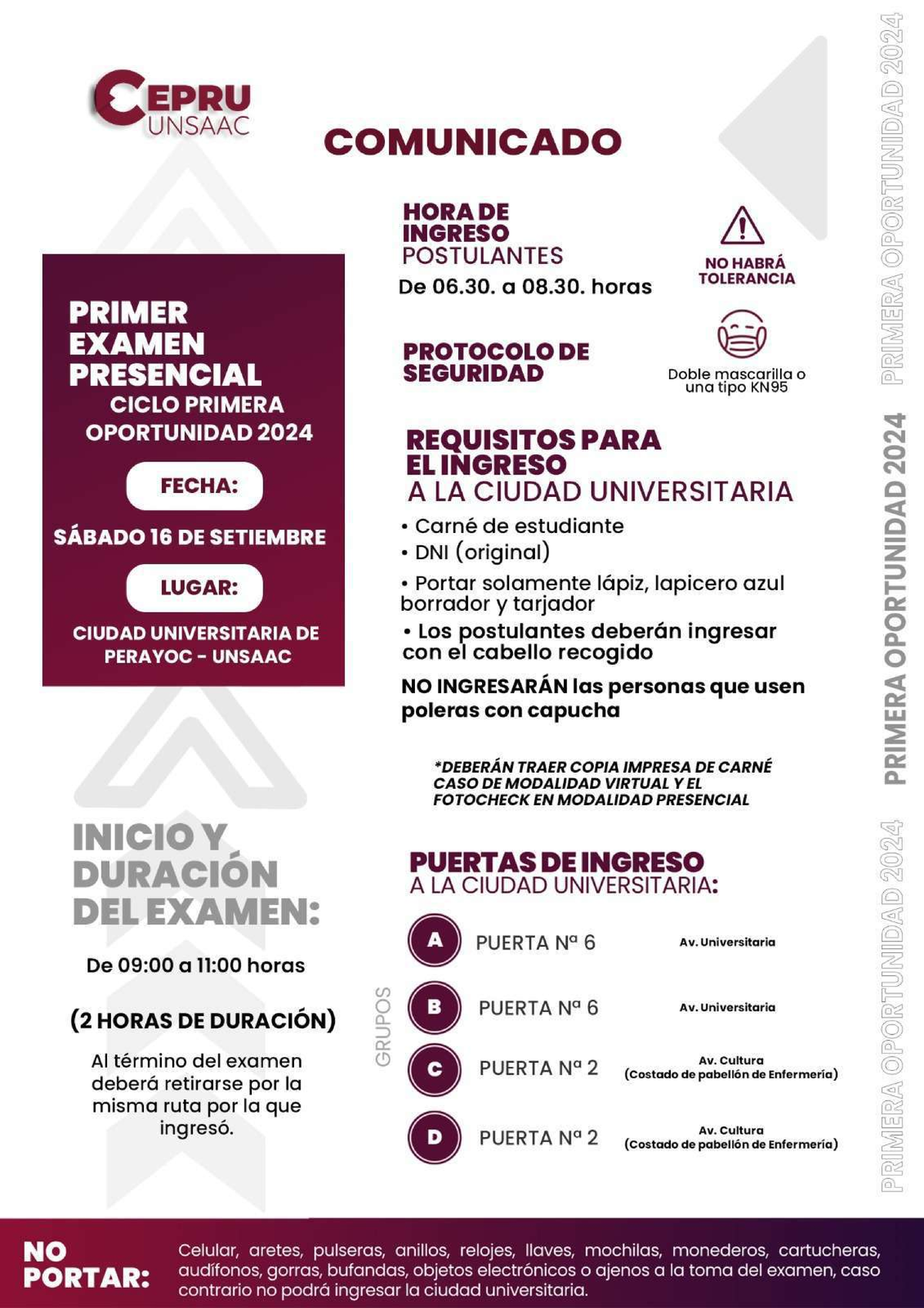 Ceprucomu - Un examen de práctica tipo cepru - ST 2006 C EPRU UNSAAC ...