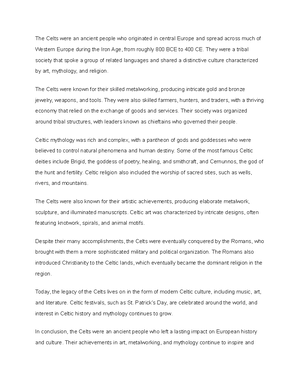 History of ireland essay - The history of Ireland is a complex and ...
