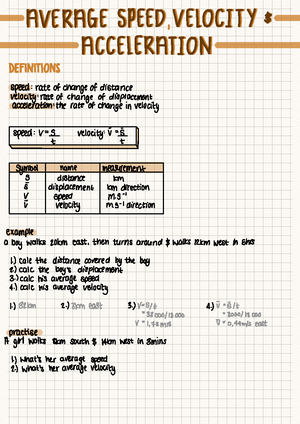 Physics grade 10 - Grade: 10 - Further Education and Training - Studocu