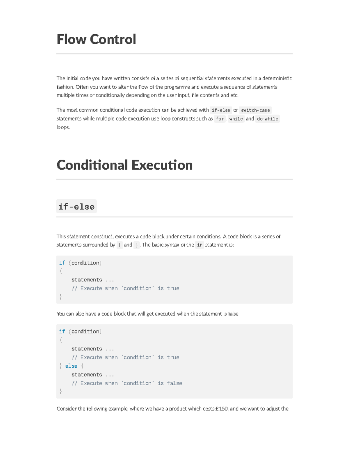 EE273 - flow-control - flow-control - EE273 - Strath - Studocu