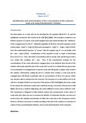CHM171 Cryoscopy Activity - Activity 2 Cryoscopy In this virtual ...