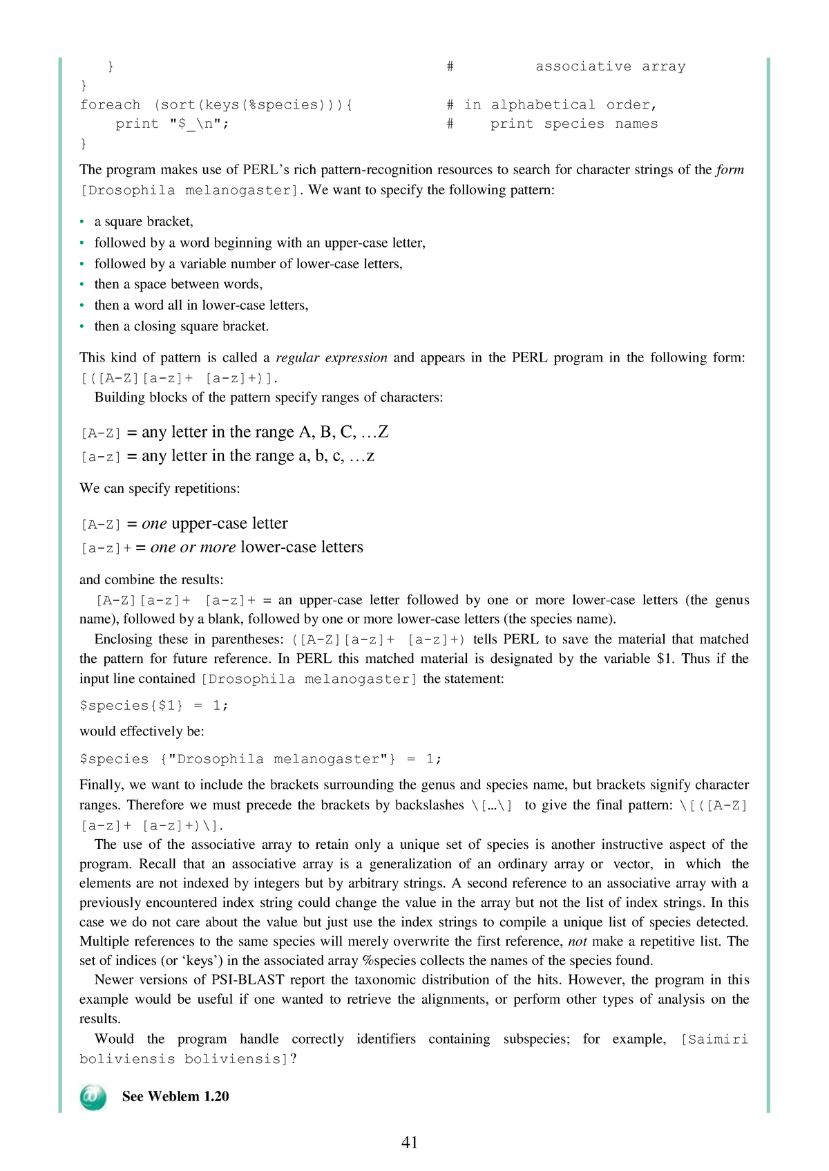 Introduction of Bioinformatics - Notes-11 - } } associative array ...