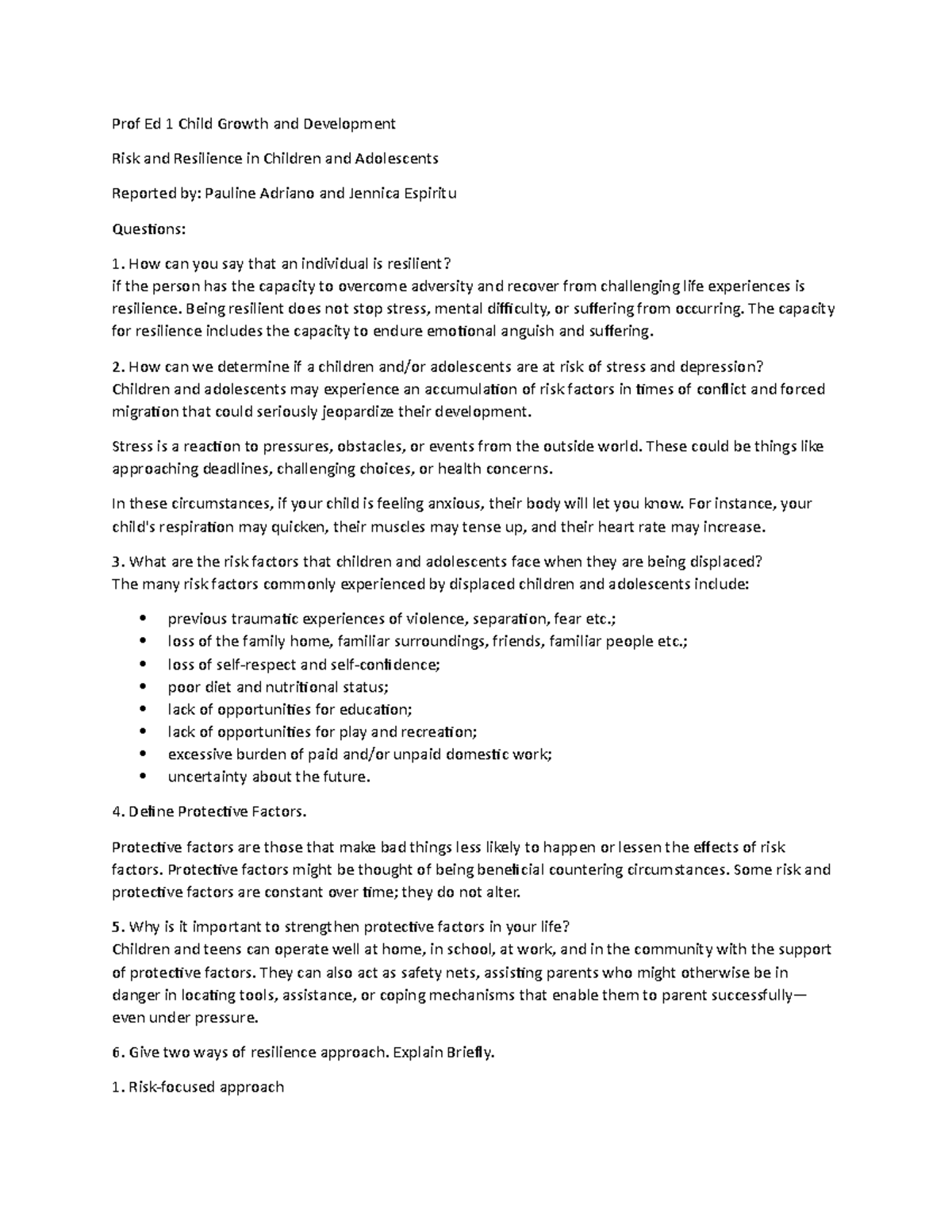 Prof Ed 1 Child Growth and Development - Prof Ed 1 Child Growth and ...