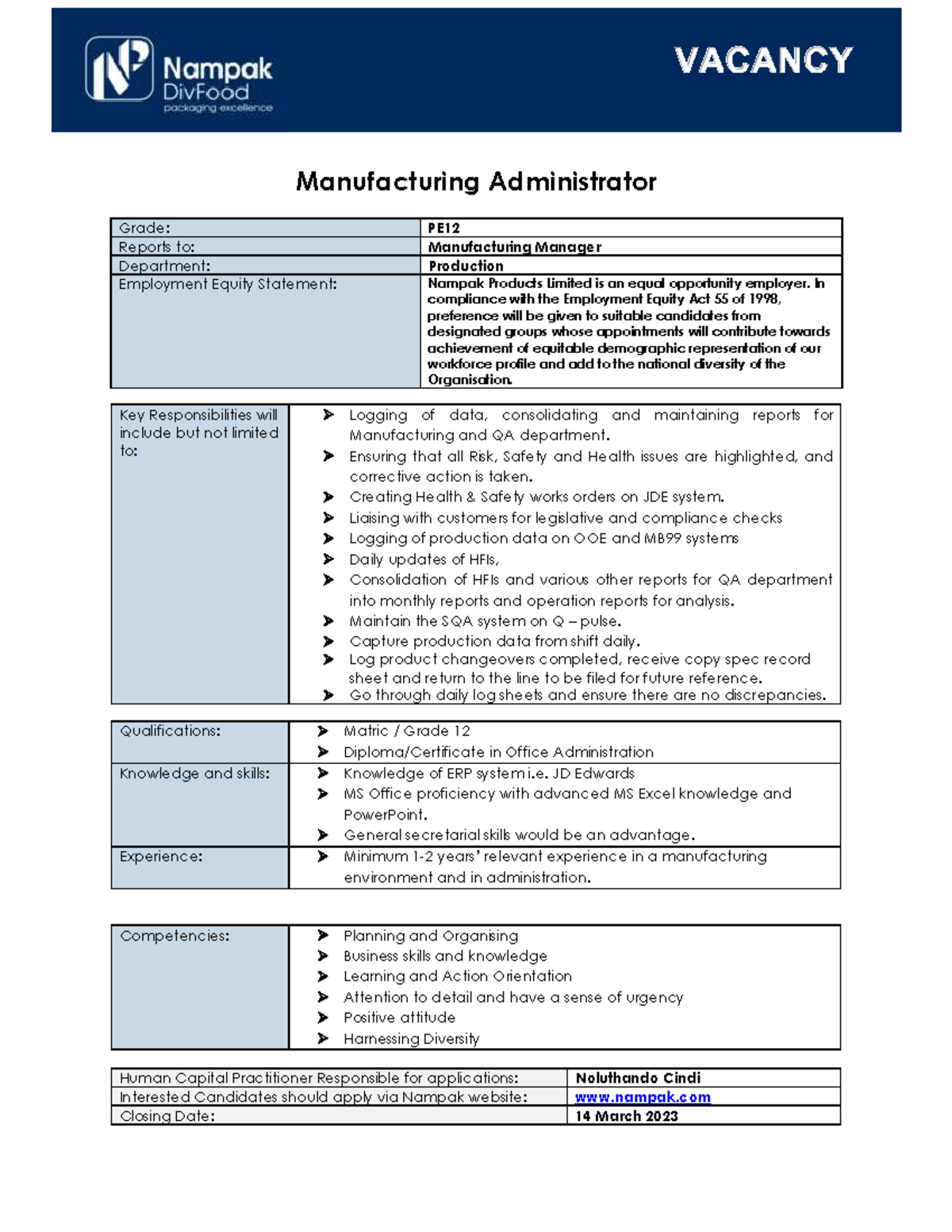 JOB Opportunities - Mmm - Studocu