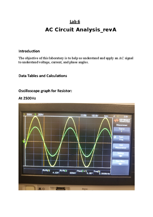 LAB 1 - Lab 1 report - LAB- DC Simulation with MultiSim Introduction ...
