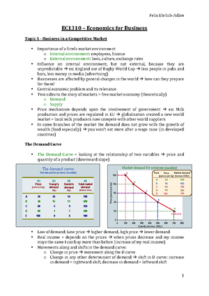 Econ 15 marker y12 - Econ - Using real-world examples, evaluate the ...