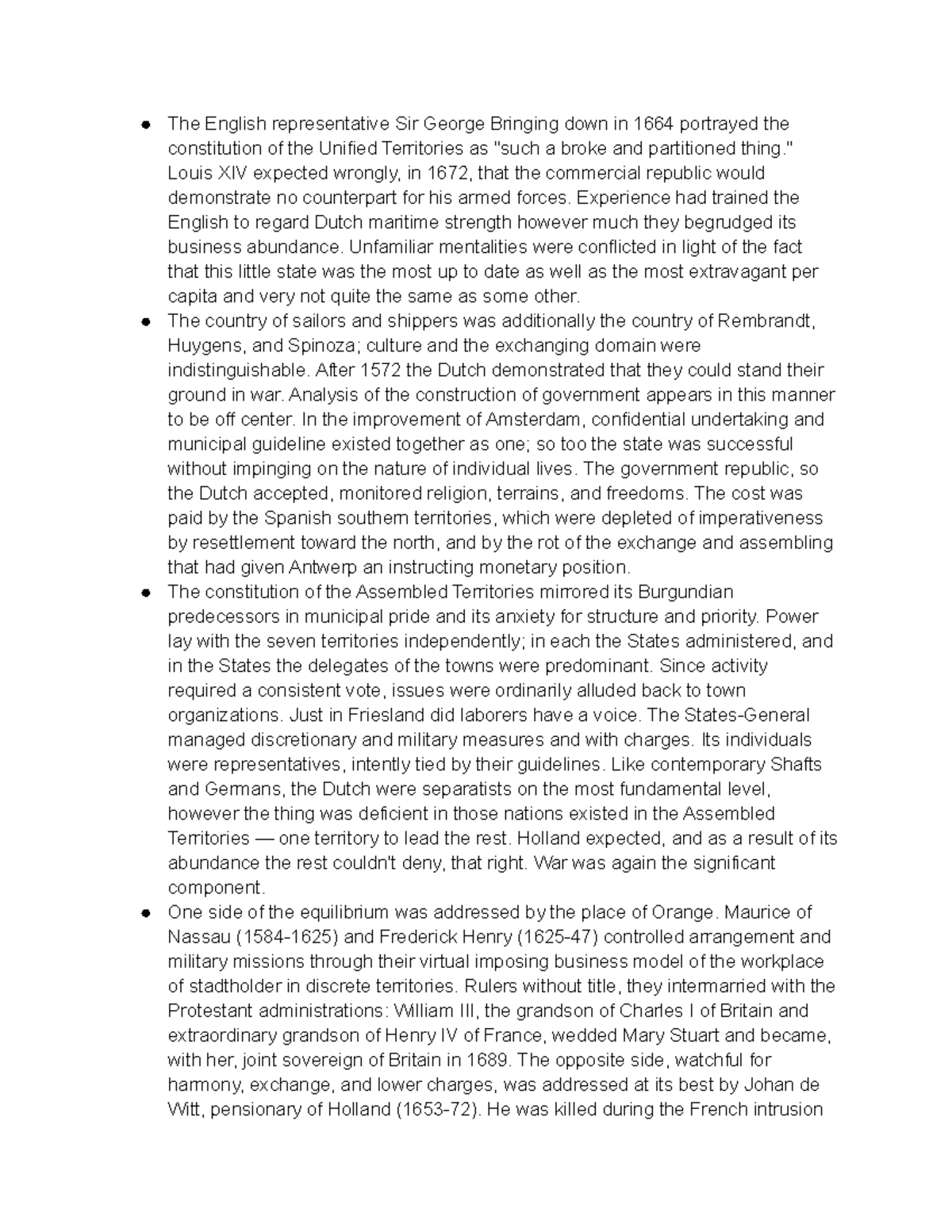 Northern Absolutism - lecture notes from class - The English ...