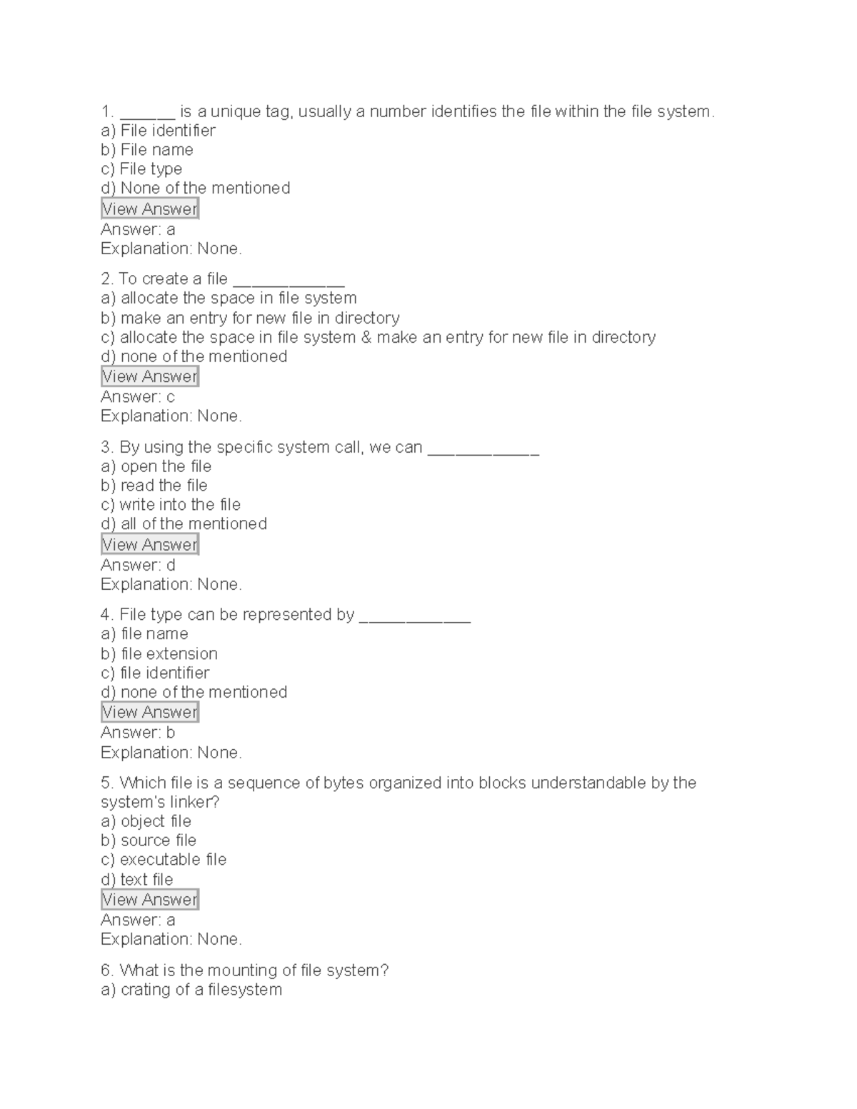 C4 file system key - C4 key - ______ is a unique tag, usually a number ...