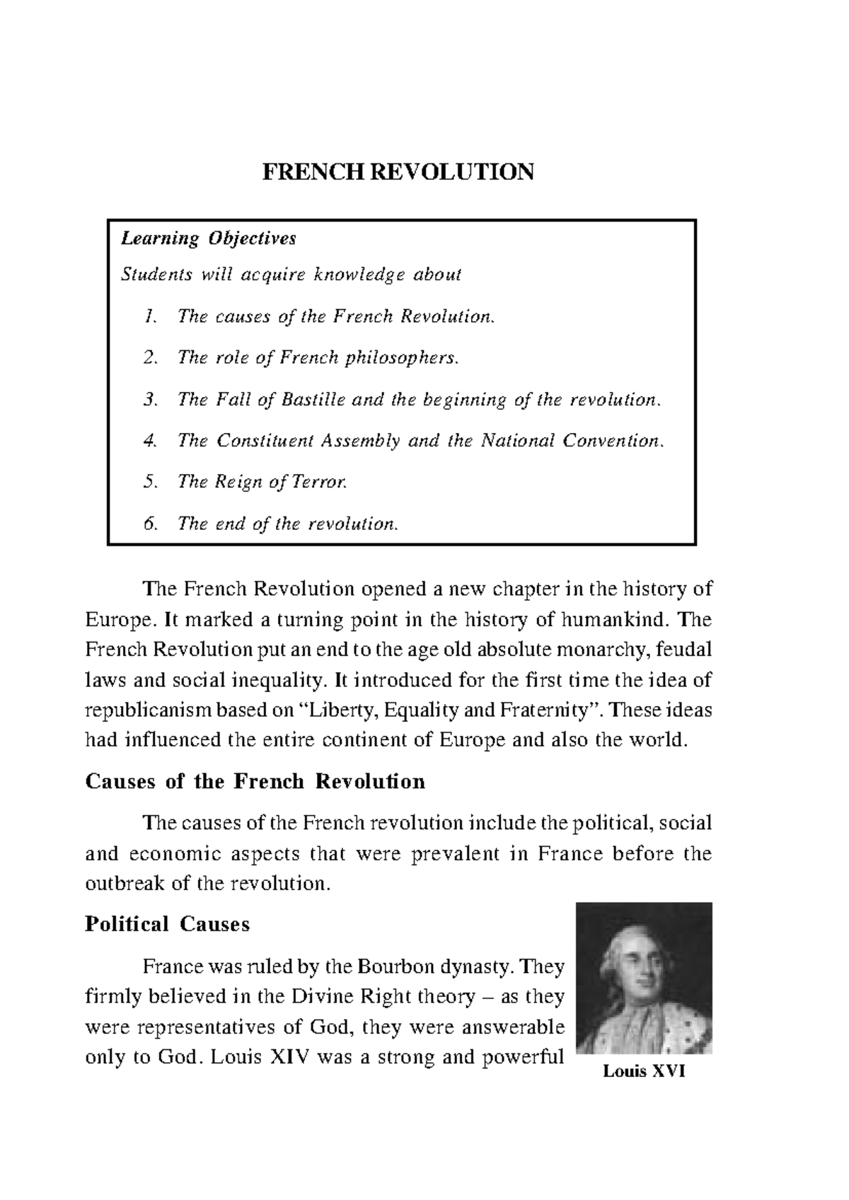 French Revolution - It marked a turning point in the history of ...