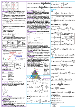 Cheat Sheet - Aggregate Flexural Design of Beam Sections Design Checks ...
