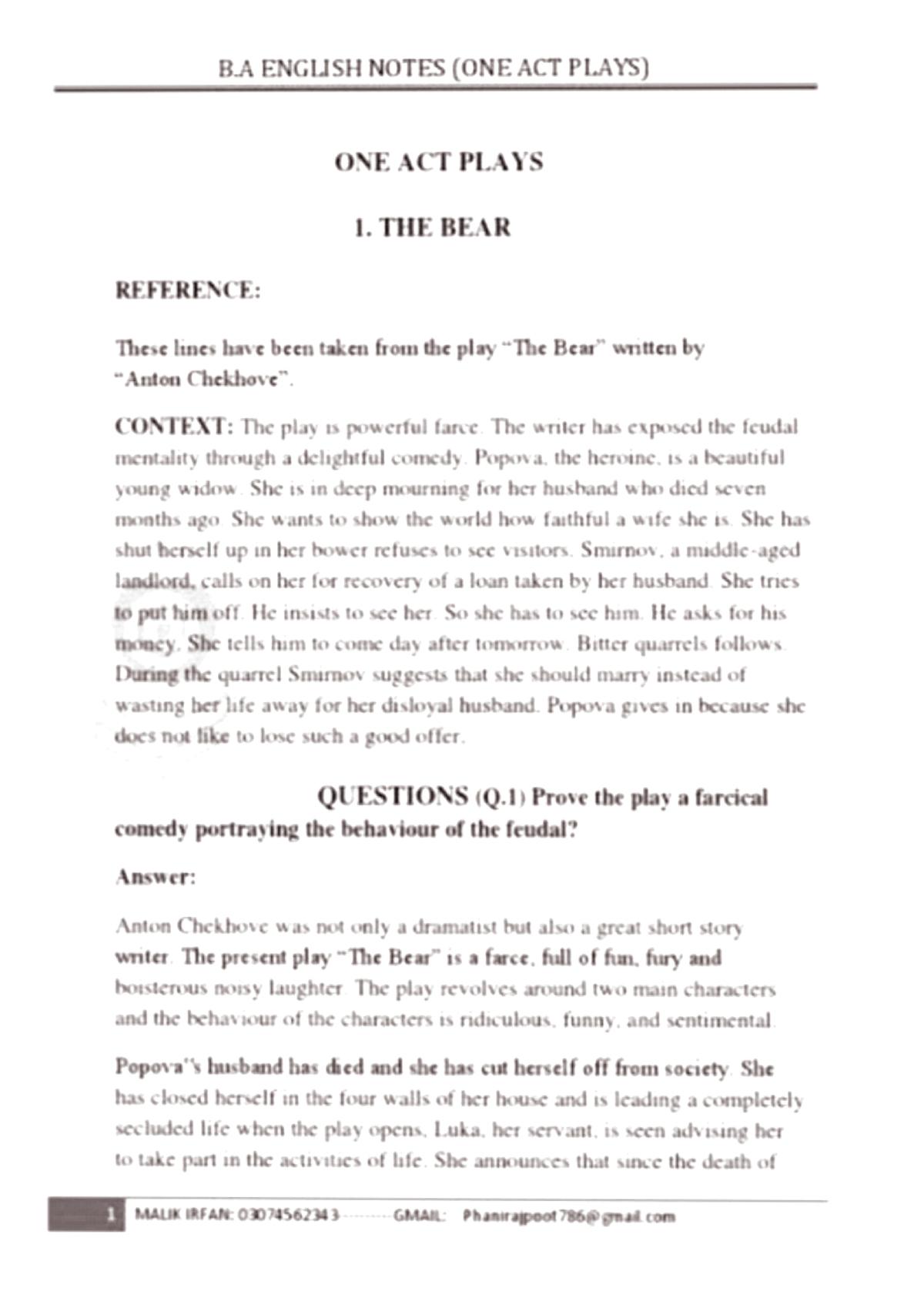 BA english notes 2 20240504 16 - English A: Language and Literature SL ...