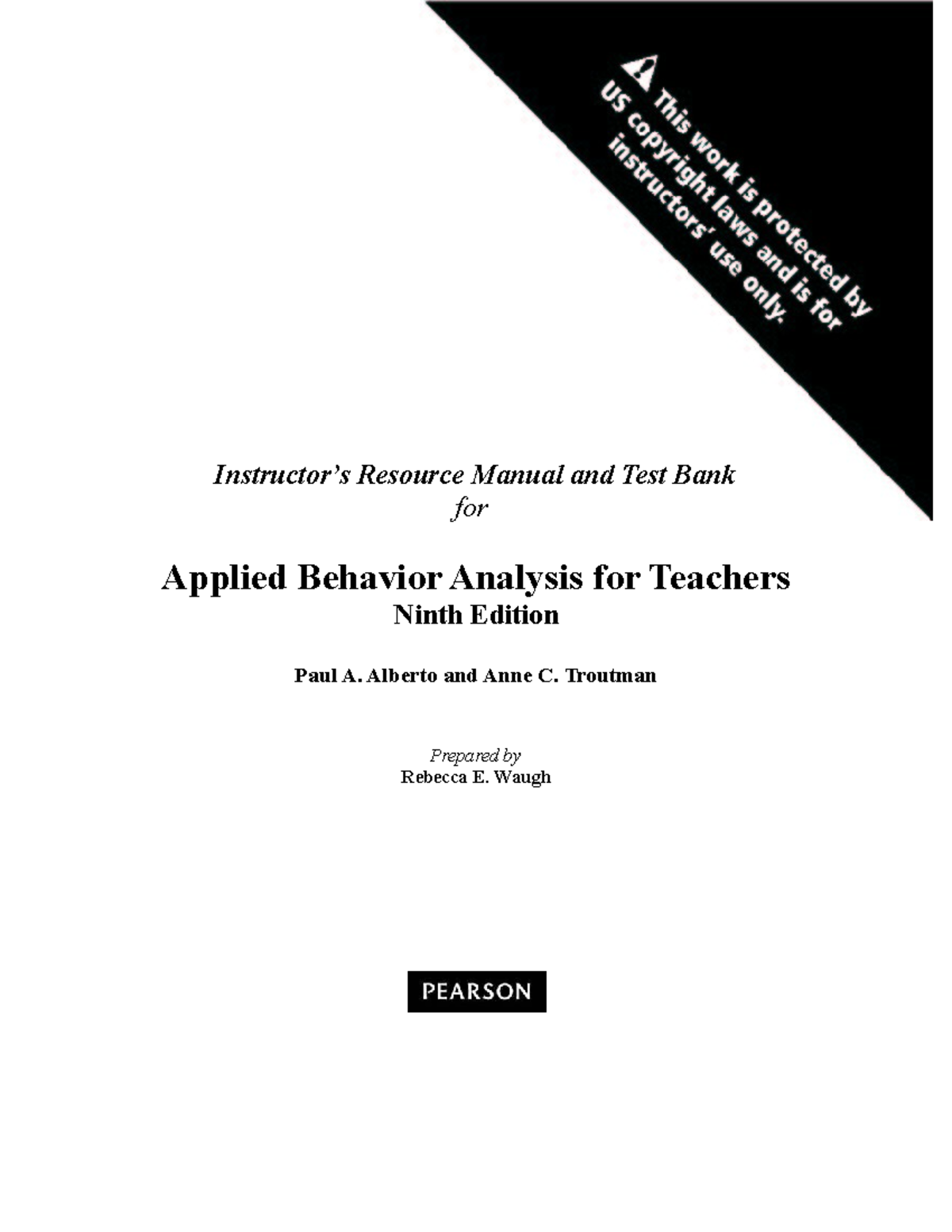 0132655977 Test Bank Ch1-1 - Resource Manual and Test Bank for Applied ...