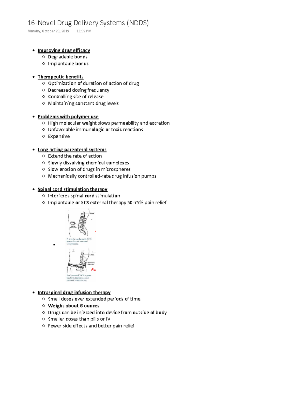 18- Novel Drug Delivery Systems Notes - Drug Delivery Systems (NDDS ...