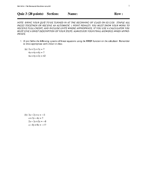 MATH 140 Practice Exam II - Math 140 Practice Exam II Purpose of this Practice Exam This set of ...