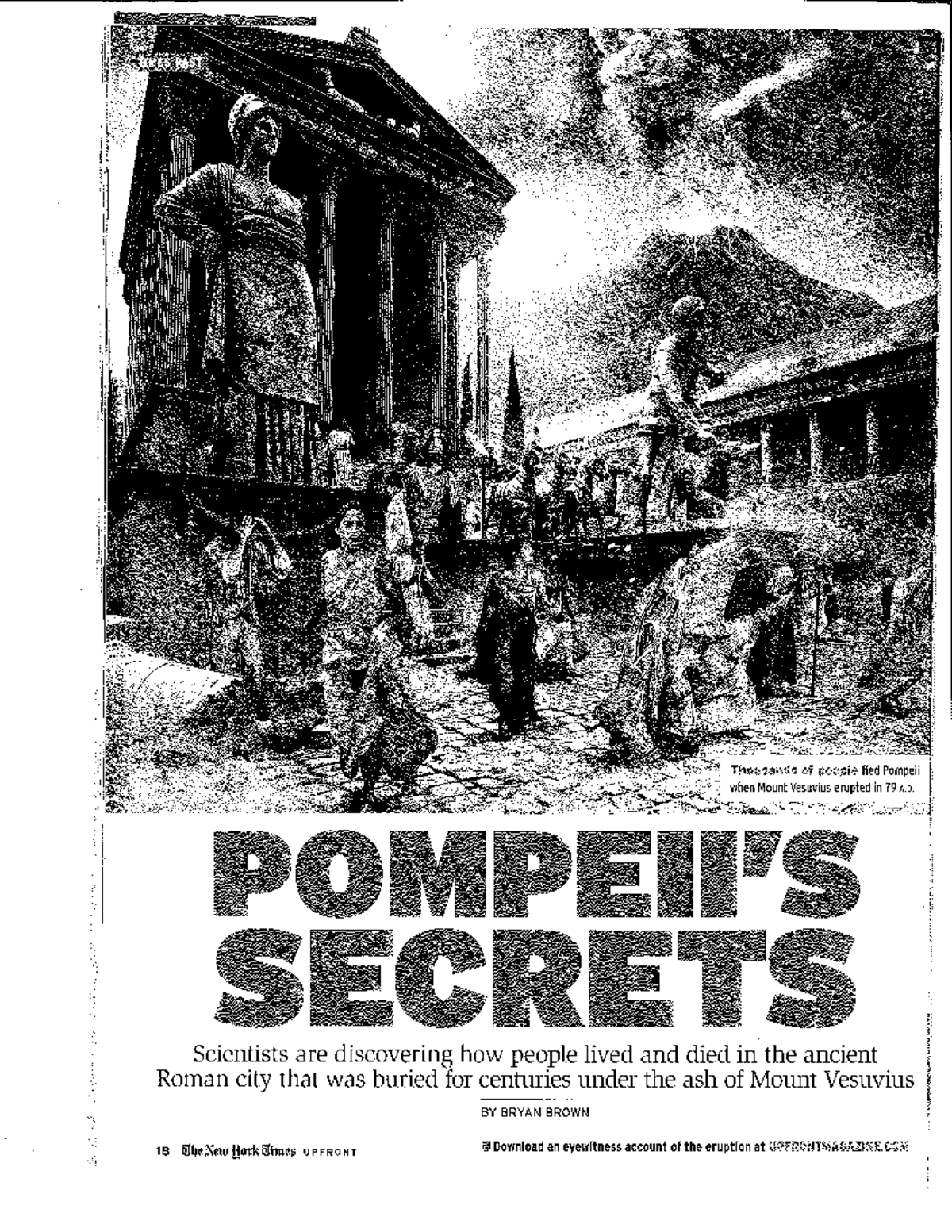 Pompeii's Secrets PDF - asy - ENGL 1010 - Studocu