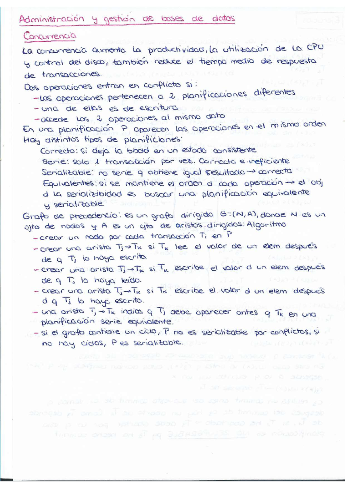 Resumen Transacciones bbddd - Sistemas Operativos - Studocu