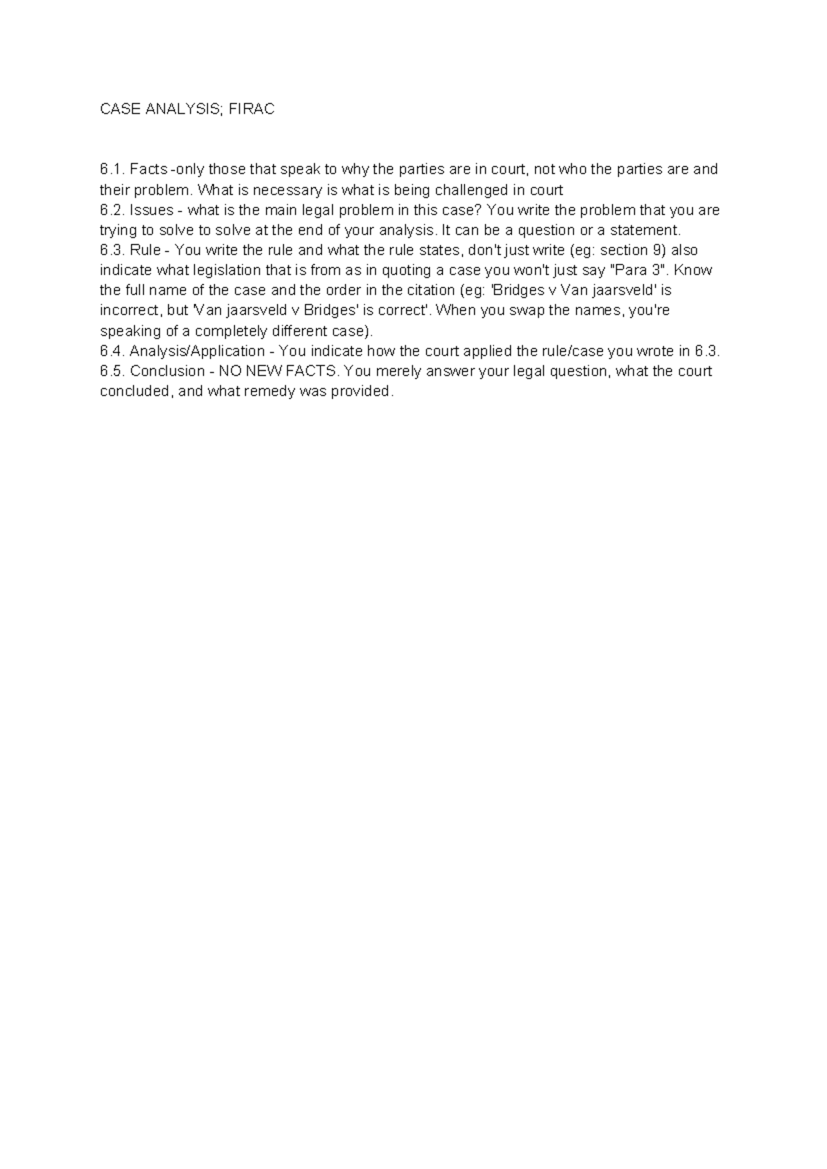 CASE Analysis; Firac - Summary Intro to Family Law - CASE ANALYSIS ...