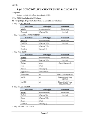 Lab05: Web SachOnline (Chức Năng Phân Trang - Admin) - Lab 05: PHÂN ...