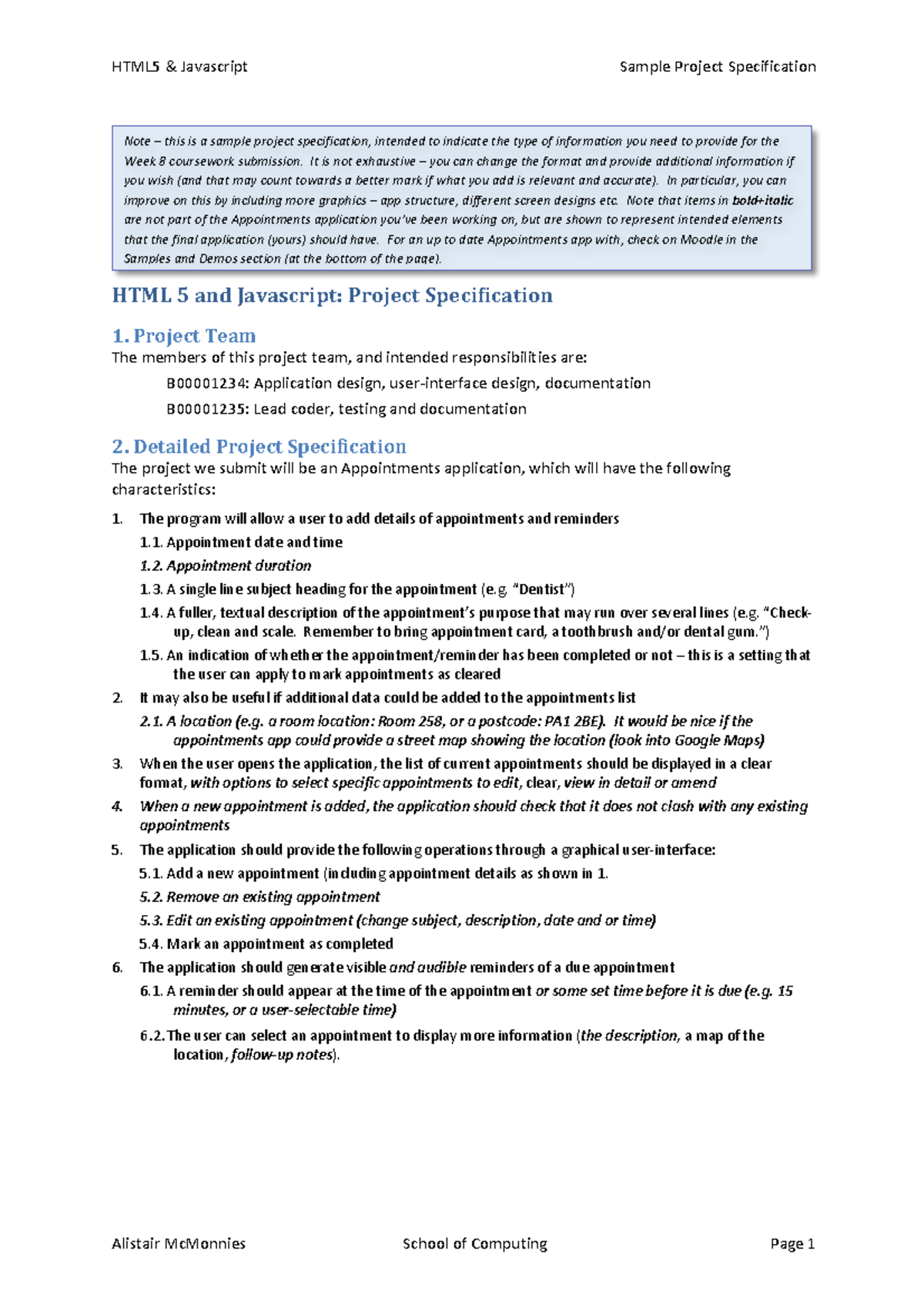 Sample/practice exam 2017, answers - HTML5 &amp; Javascript Sample ...