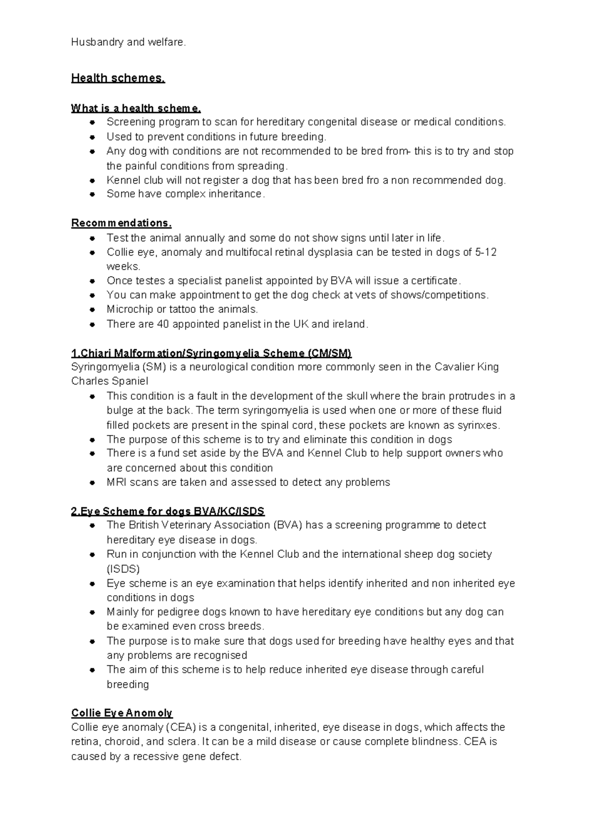 Health Schemes Husbandry And Welfare Health Schemes What Is A health-schemes-husbandry-and-welfare-health-schemes-what-is-a