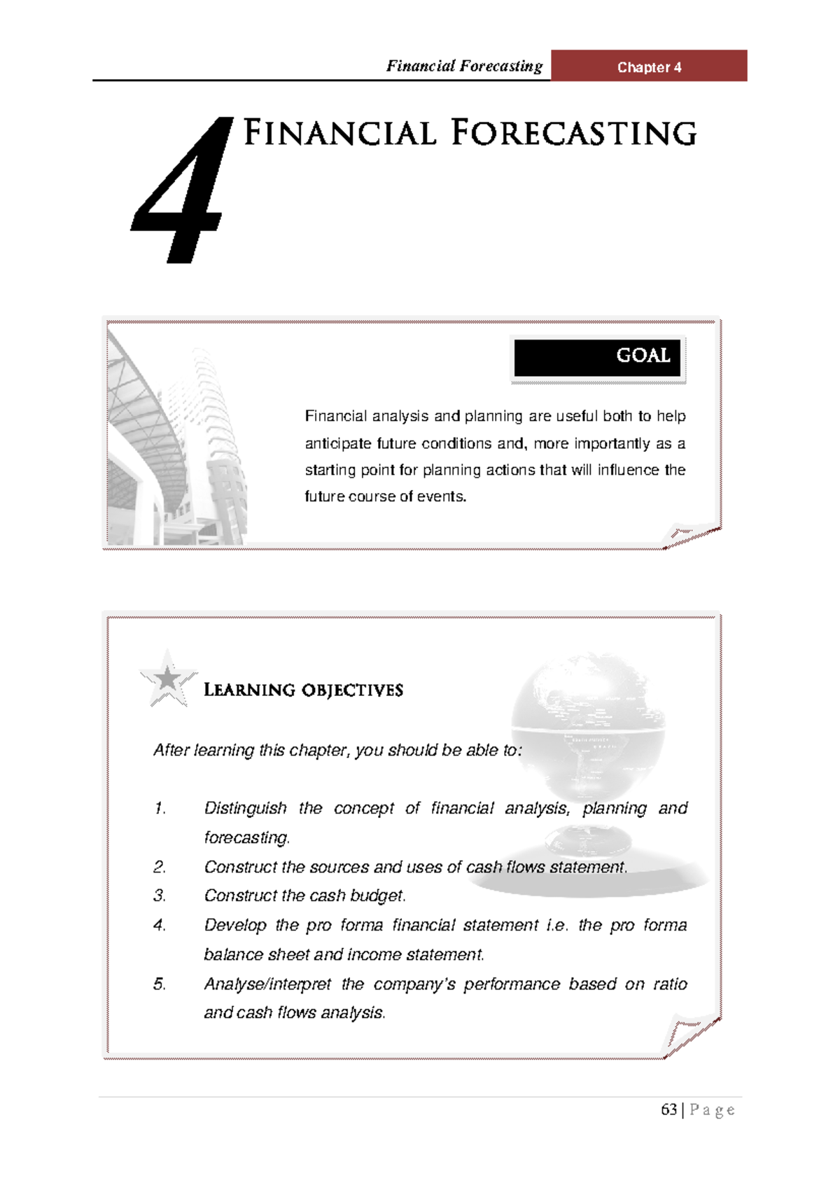Document - Financial Forecasting Chapter 4 Financial analysis and ...