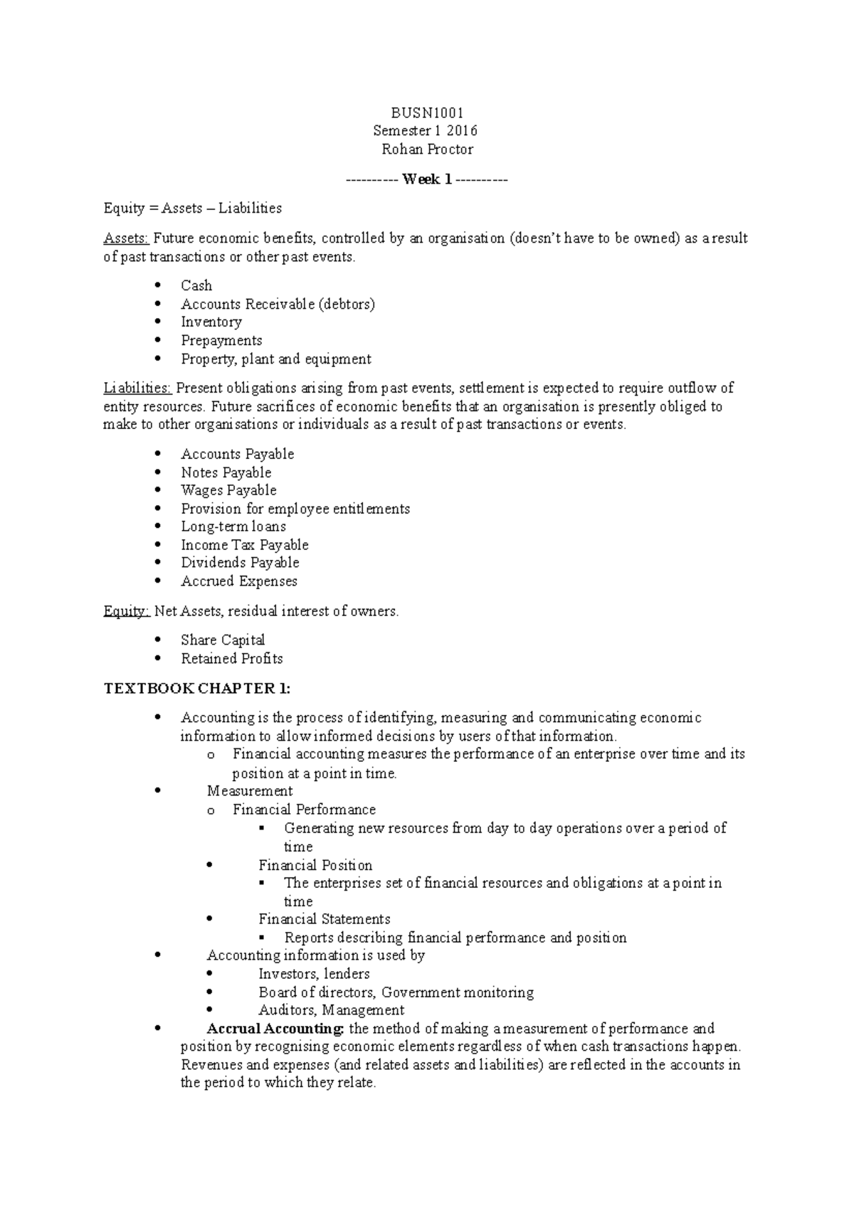 BUSN Lecture notes in doc form for business - BSBWRT 411 - Deakin - Studocu