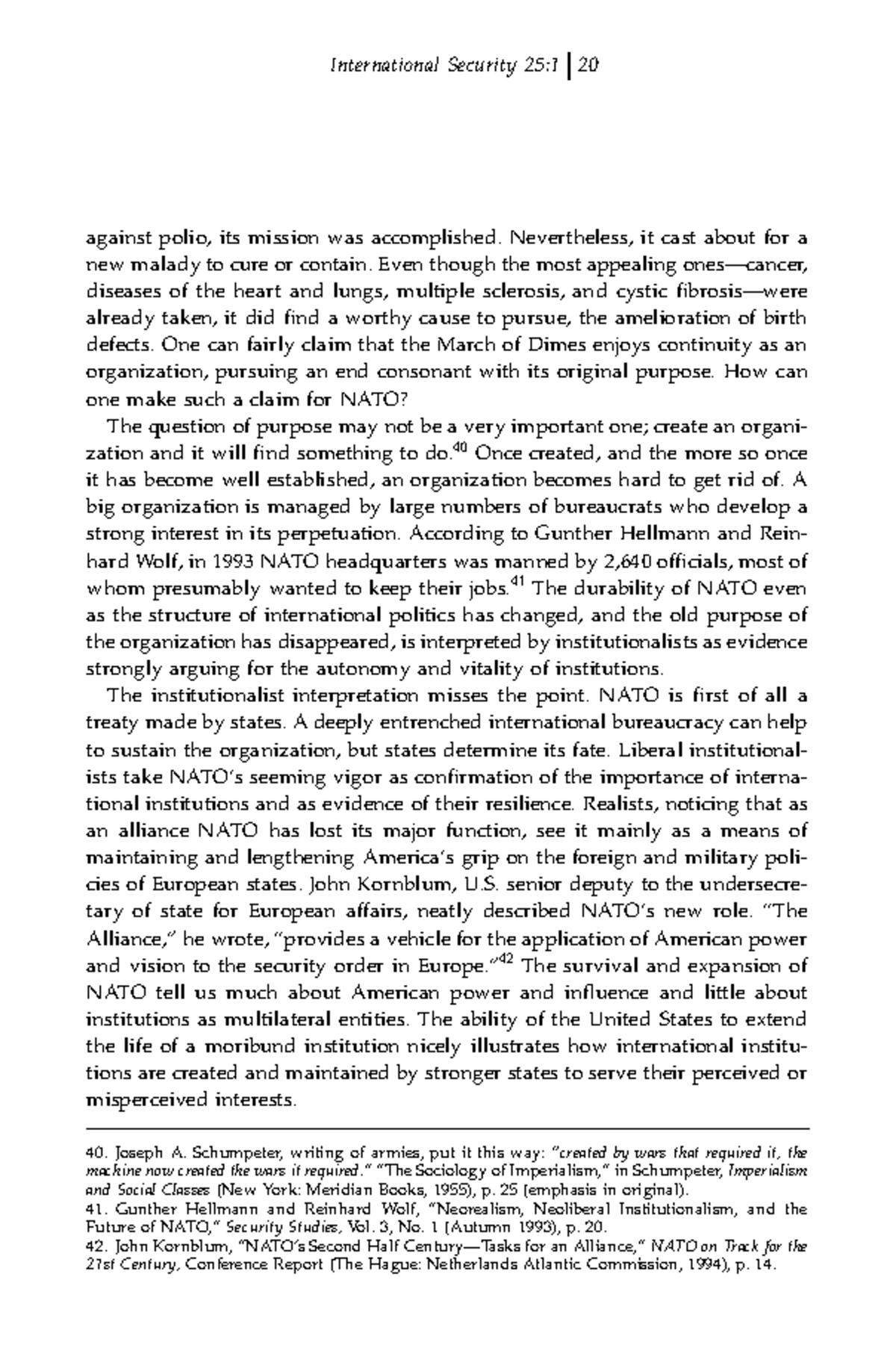 Waltz Structural Realism-16-30 - against polio, its mission was ...