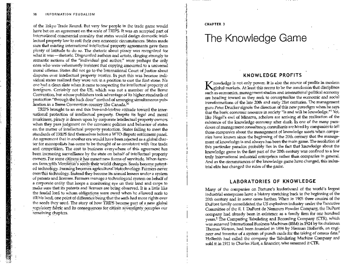 Patents - Education - Educatucation - Studocu