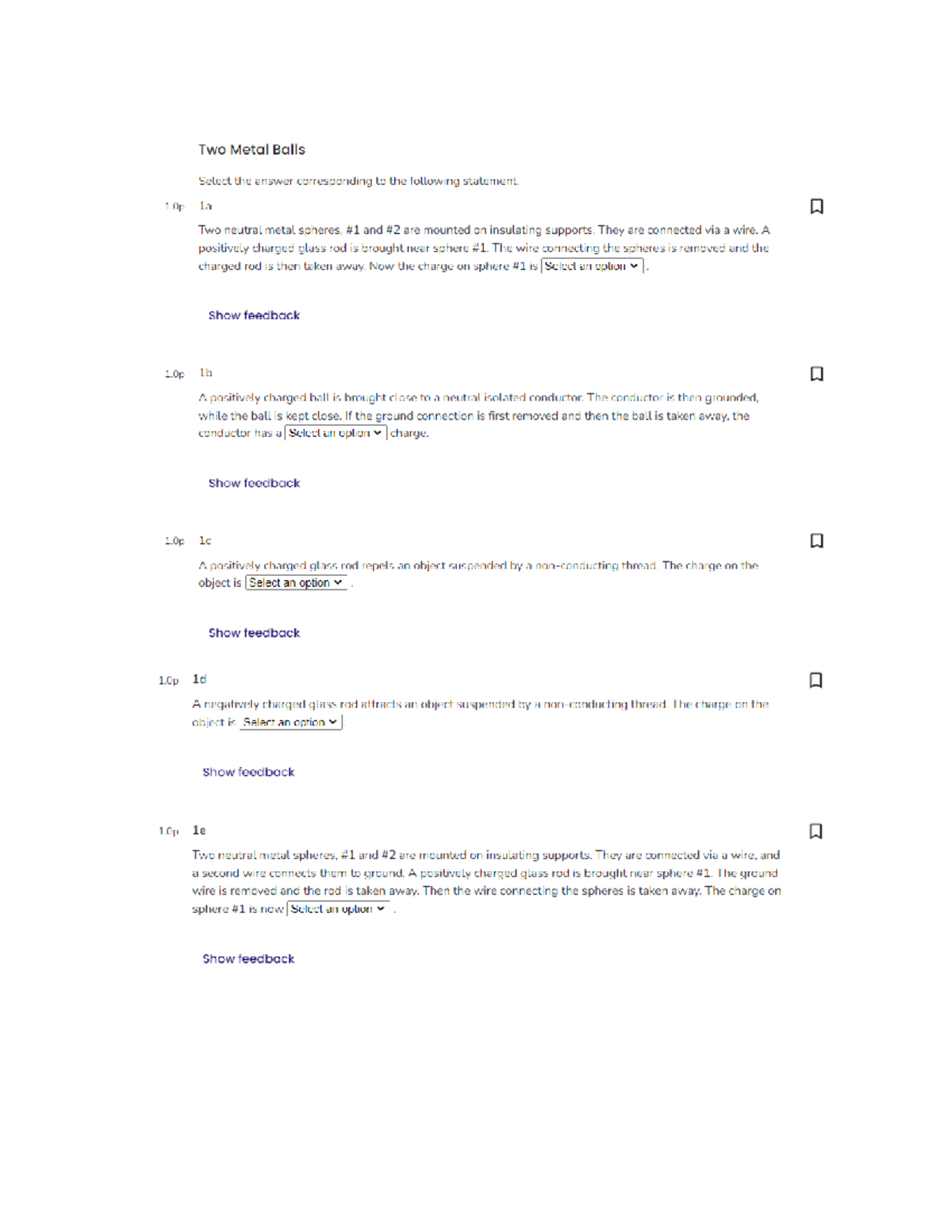 PHYS 142 - ANS 1 - sdf - Phys 142 - Studocu