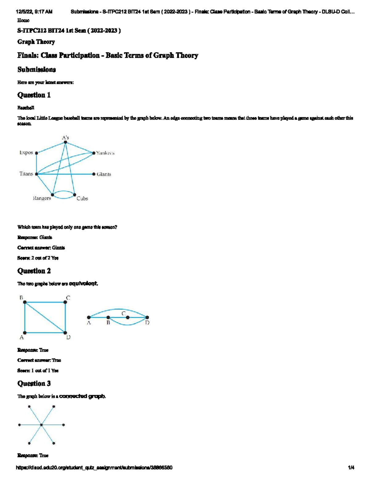 Classpartigraphtheory - Discrete Math - Studocu