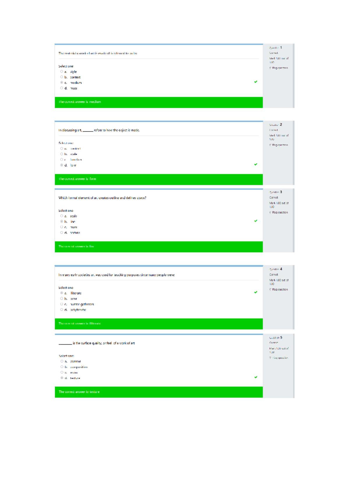 AHIST 1401 Self Quiz 1 - Self Quiz 1 - AHIST 1401 - Studocu