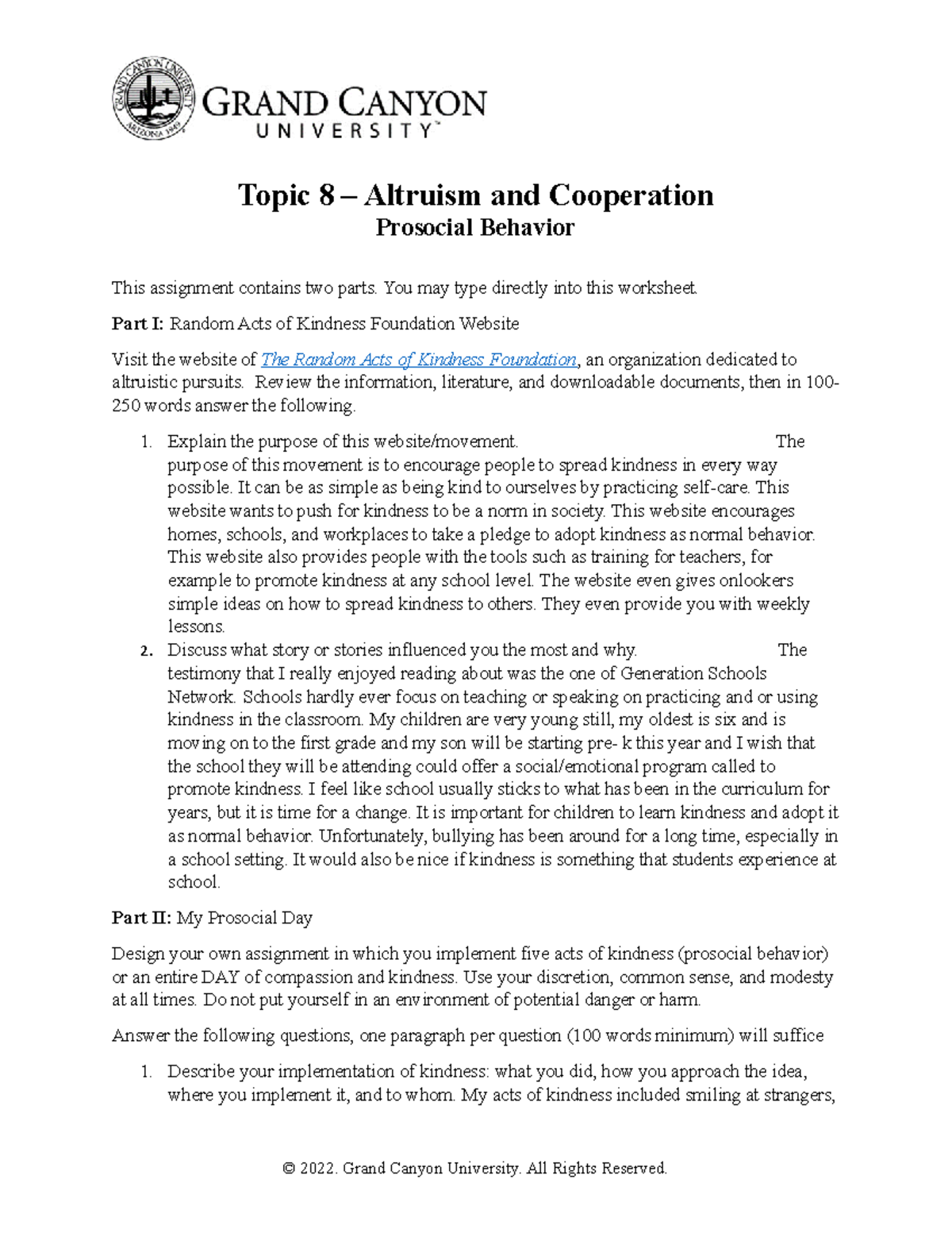 PSY-362-RS-T8-Prosocial Behavior - Topic 8 – Altruism and Cooperation ...