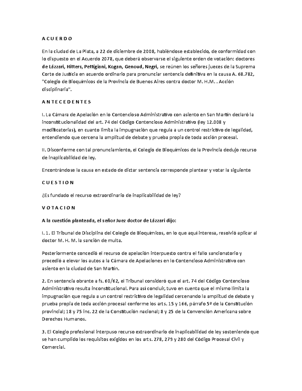 Colegio-de-Bioquimicos fallo de clase miel Unlam 2021 2022 , municipal ...