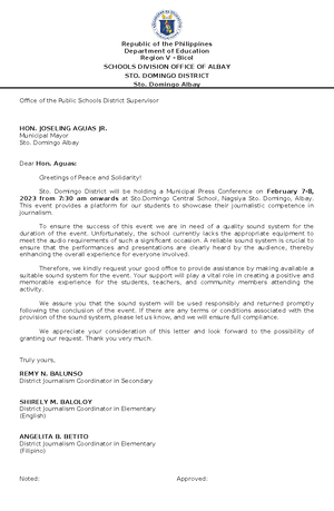 Addendum - memo - Republic of the Philippines Department of Education ...