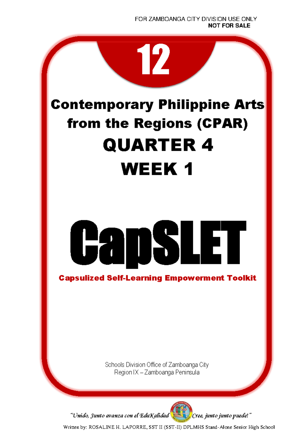 CPAR - activities and capslet - Contemporary Philippine Arts from the ...
