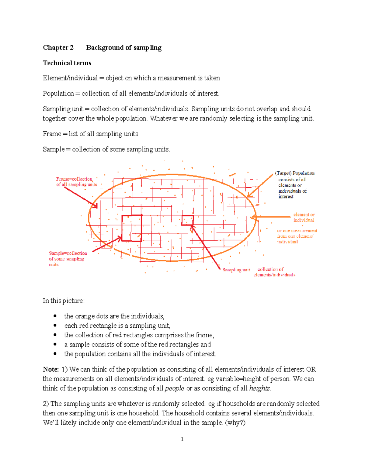 Chapter 2 Background of sampling completed - Chapter 2 Background of ...