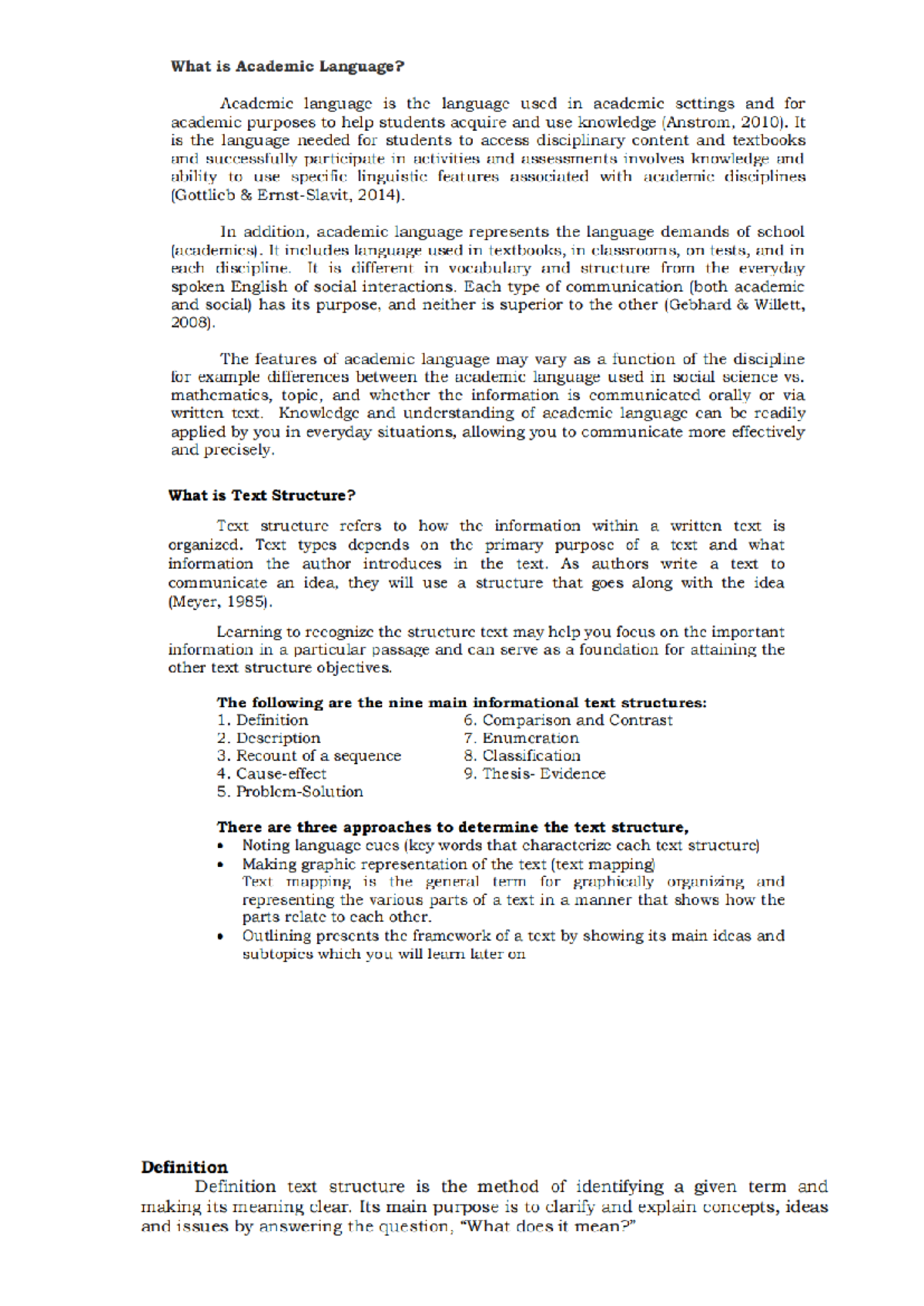 Academic-Language - this shows what academic language is - What is ...