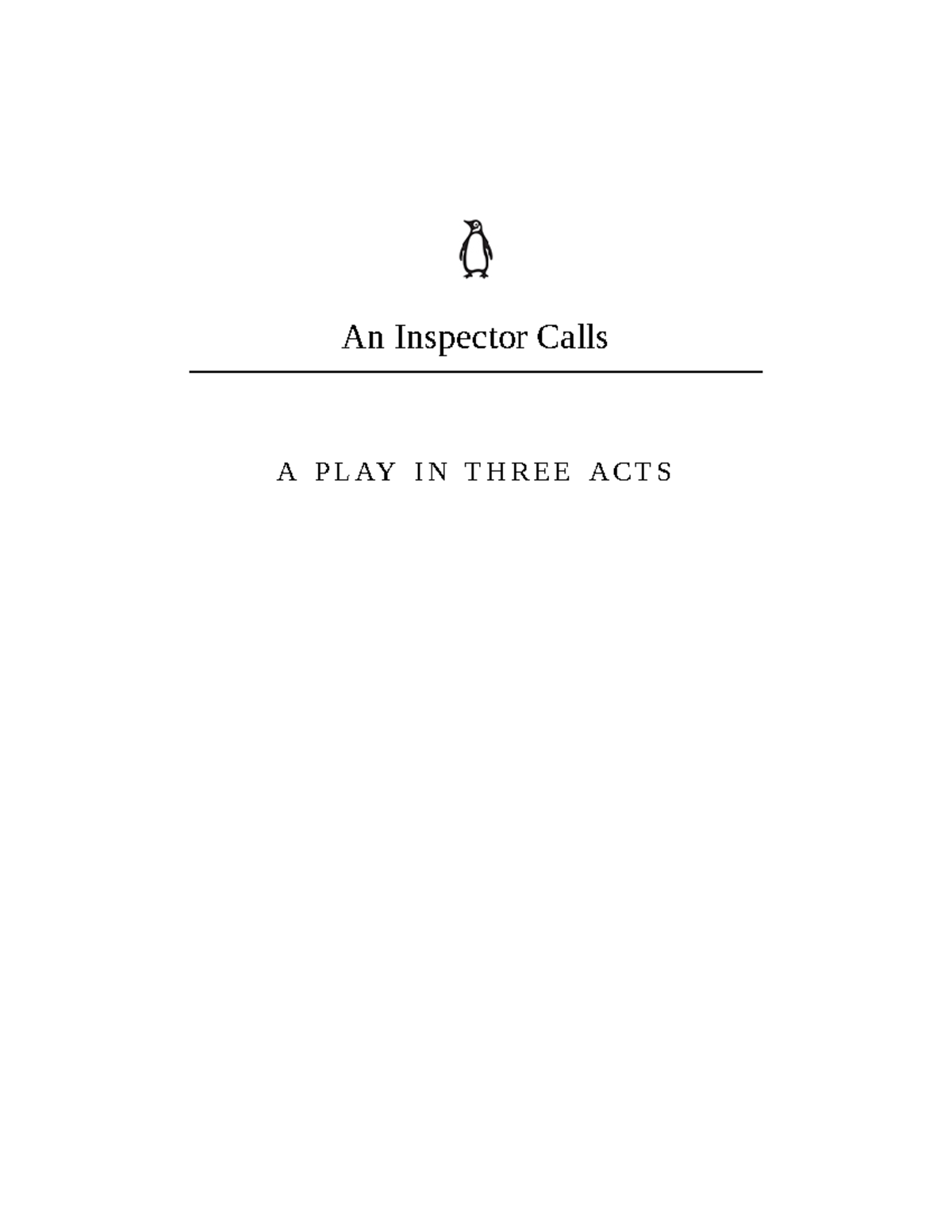 An Inspector Calls and Other Plays (J. B. Priestley)-155-219 - An ...