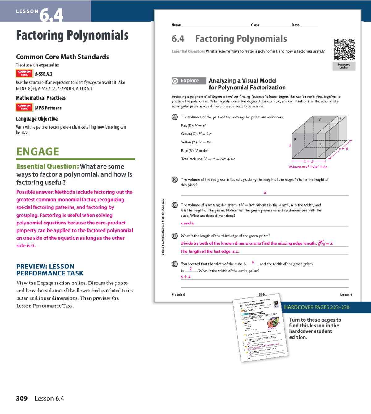 Textbook 6 - Origins of Jujitsu for Chaffey. - © Houghton Mifflin Harcourt Publishing Company ...