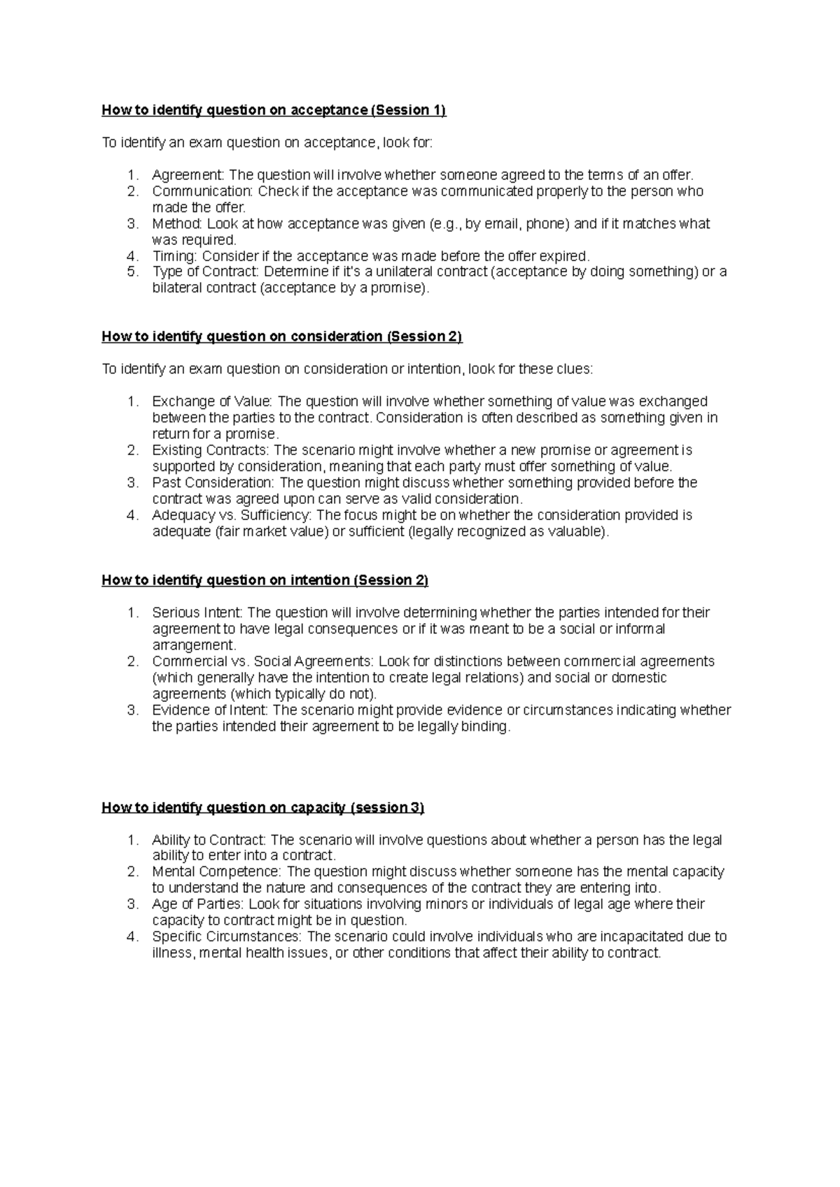 How to identify question for exam - How to identify question on ...