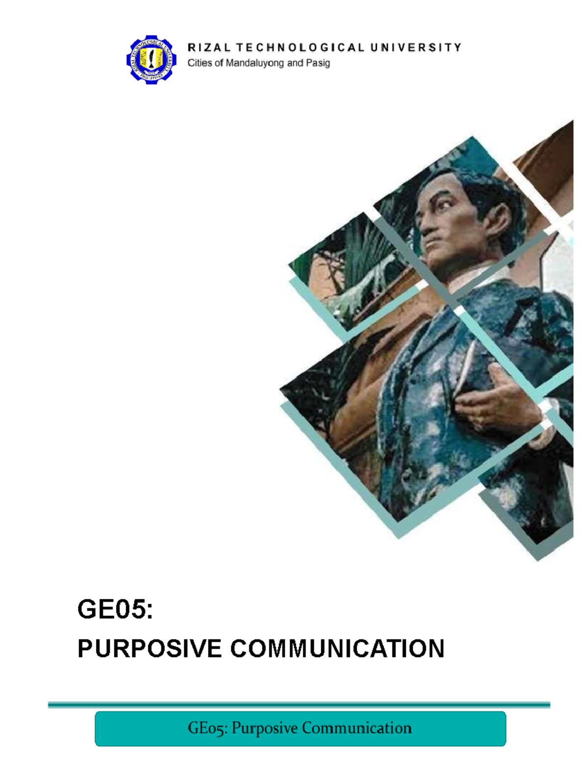 Module-5 -Evaluating-Messages-and-Images - GE05: PURPOSIVE ...