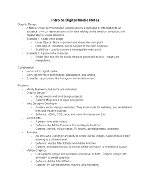 Week 3 - Intro to Digital Media (Color) - Color in Digital Media What ...