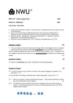 2022 MFPC 411 LU 2 Final - MFPC 411 2022 LU 2 Practical application in ...