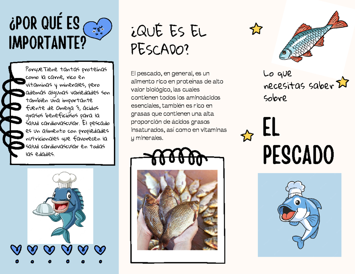 El pescado -dcvxcvx - ¿QUÉ ES EL PESCADO? PorqueTiene tantas proteínas ...