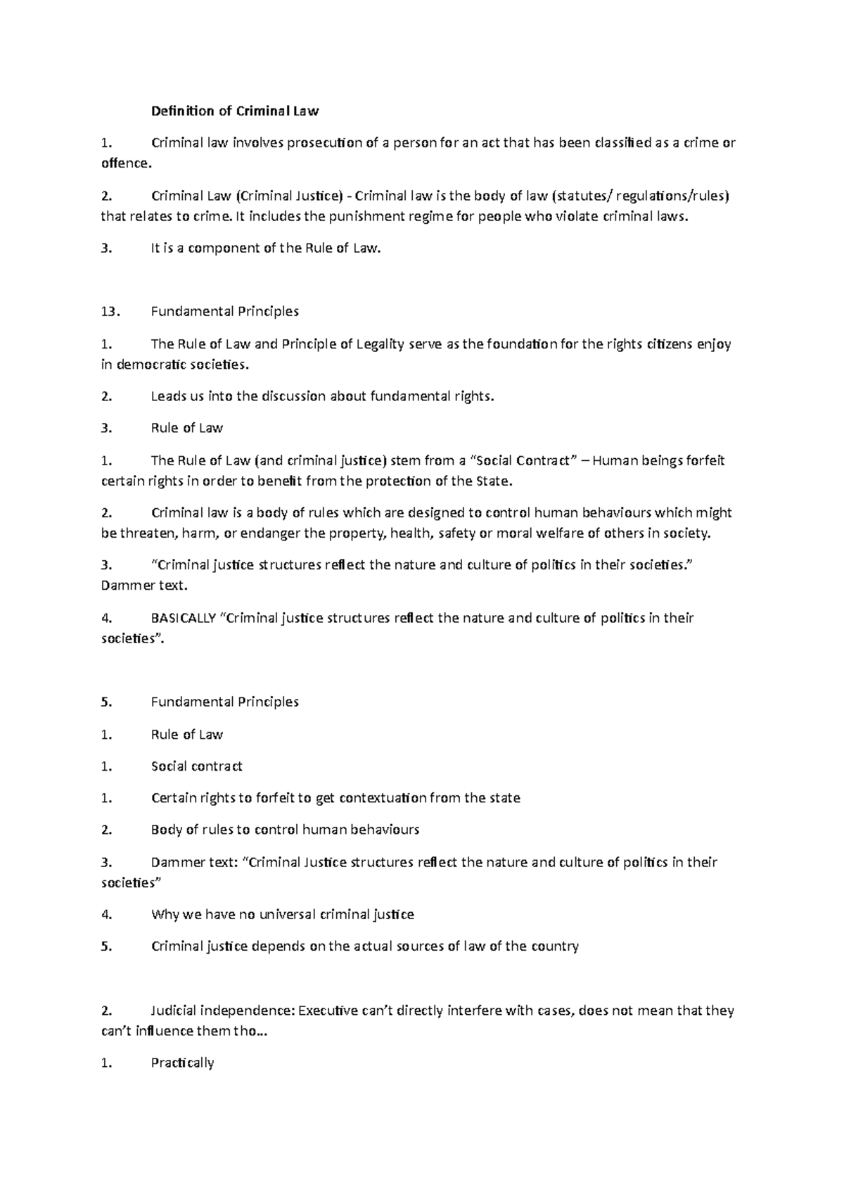Definition Of Criminal Law Criminal Law Involves Prosecution Of A