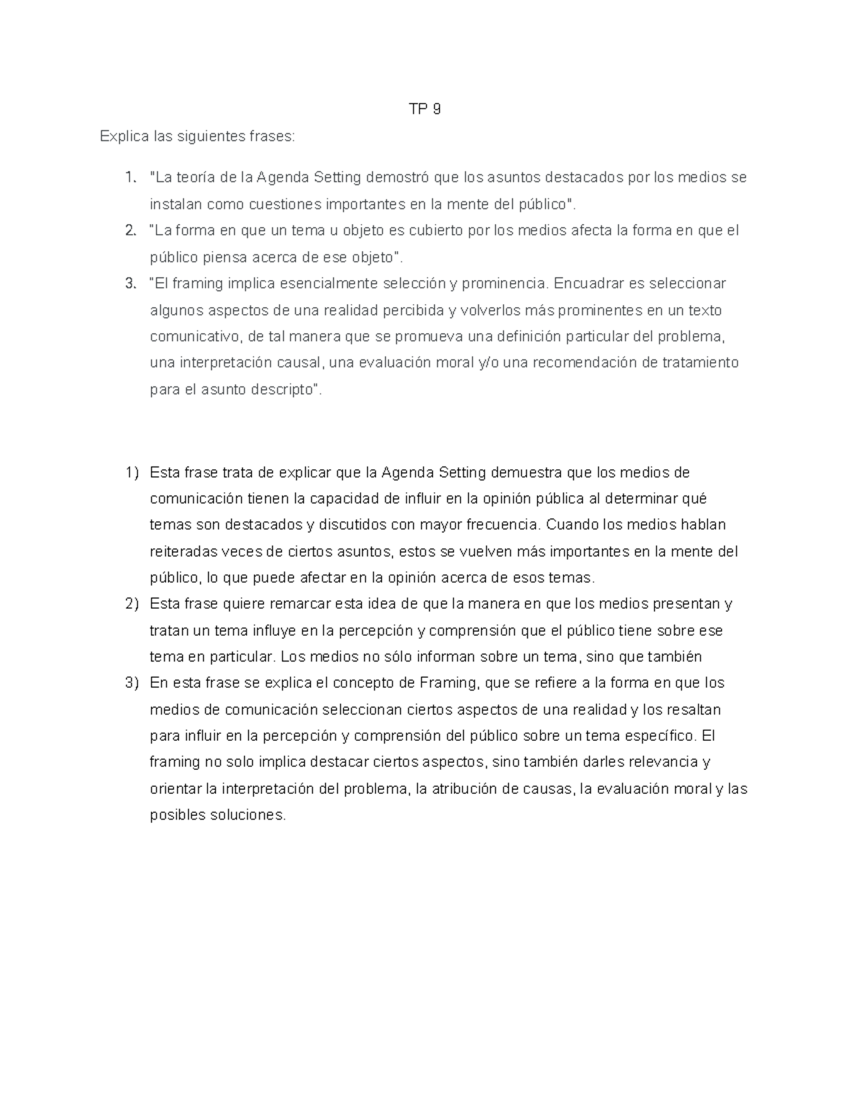 TP 9-IAC- Sebastián Enriquez - TP 9 Explica las siguientes frases: 1 ...