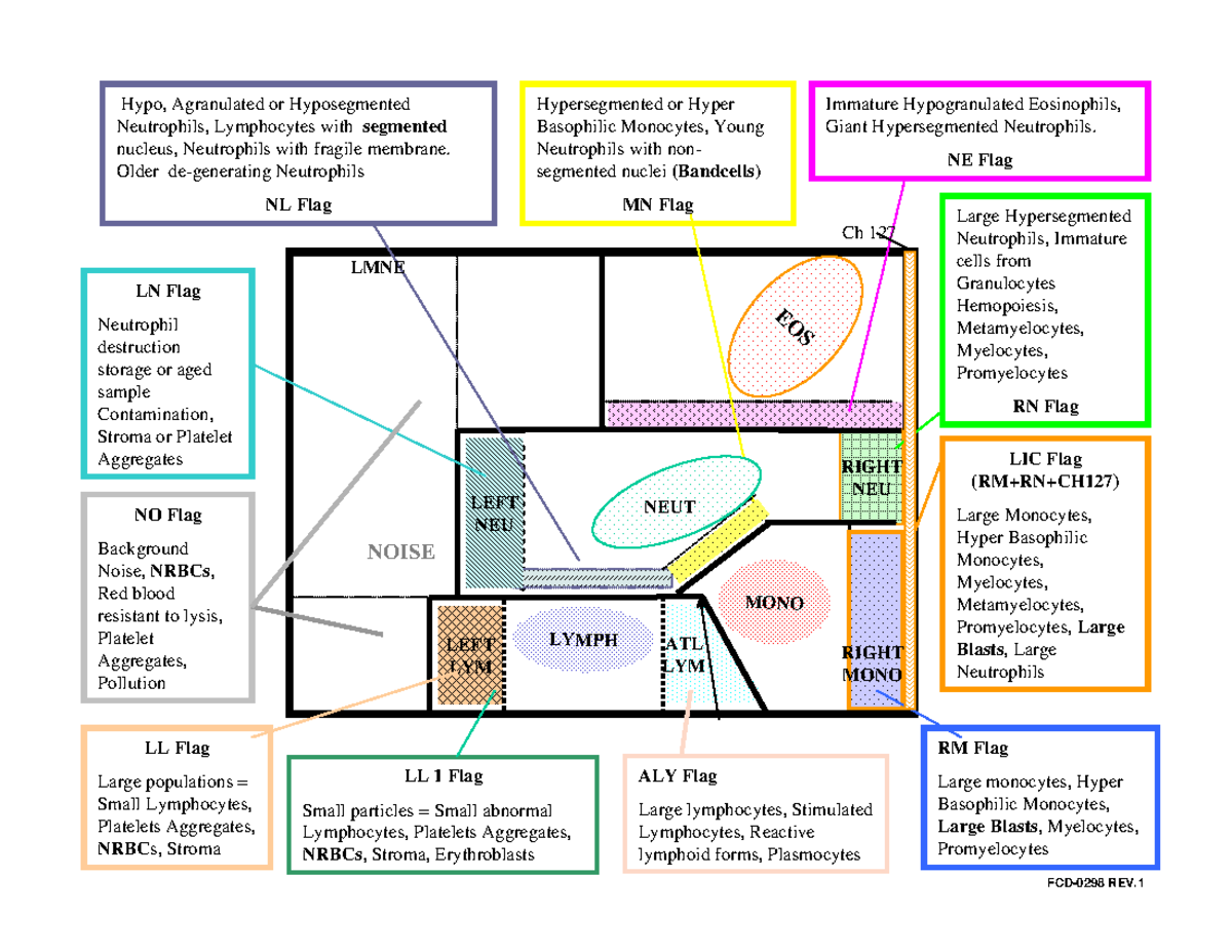 FCD-0298 R1 Explanation of LMNE differential Matrix Flagging for Pentra Hematology Systems - Studocu