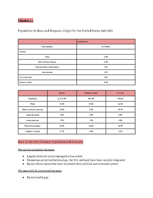August 24th - Reading material notes - 8/24/ 5 fallacies of Racism 1 ...