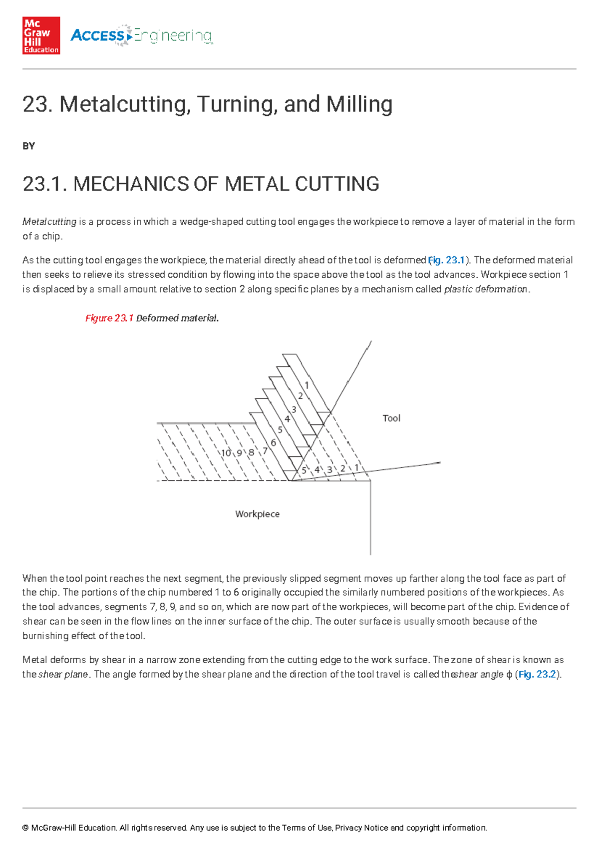 Metalcutting turning and milling - 23. Metalcutting, Turning, and ...